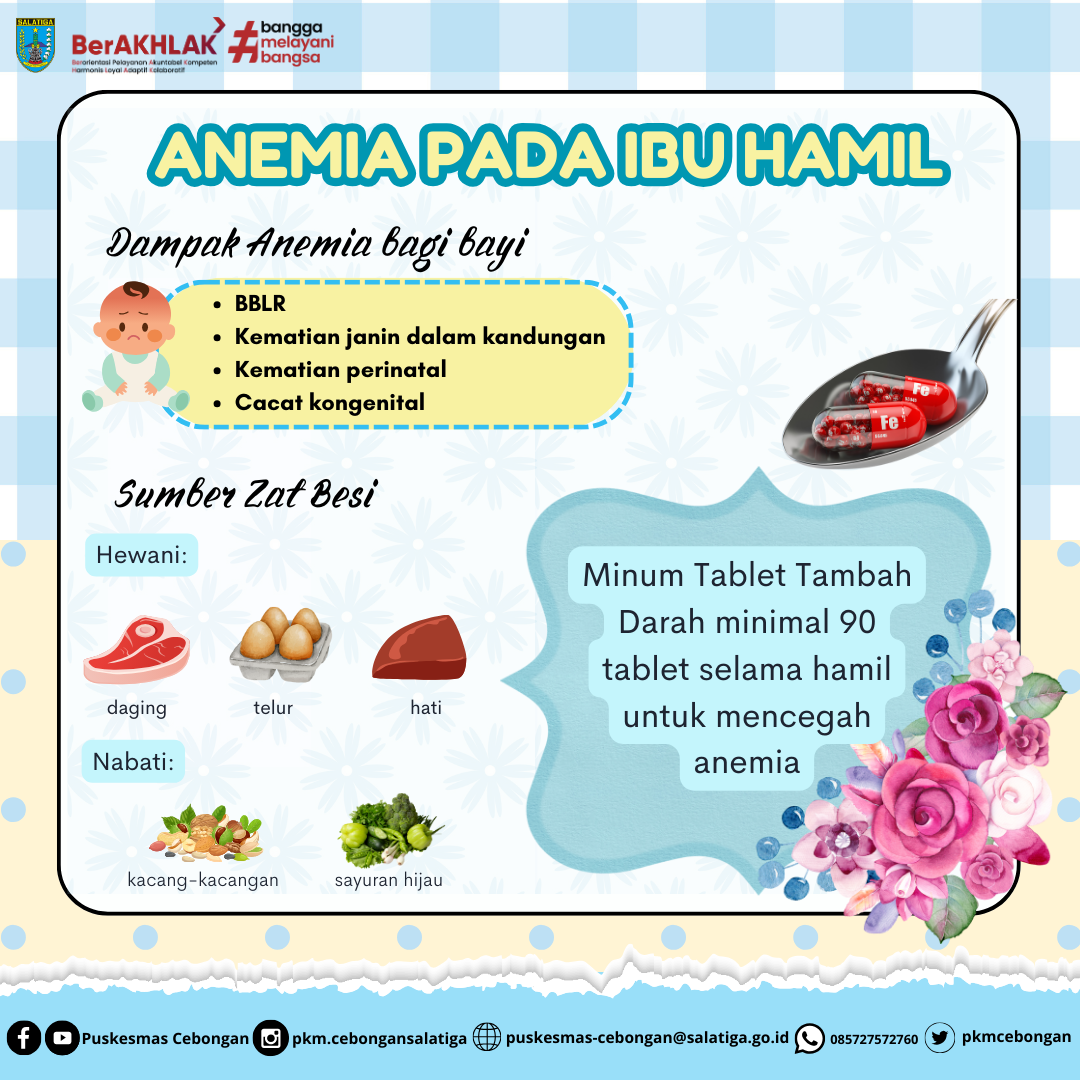 Anemia pada Ibu Hamil – Puskesmas Cebongan